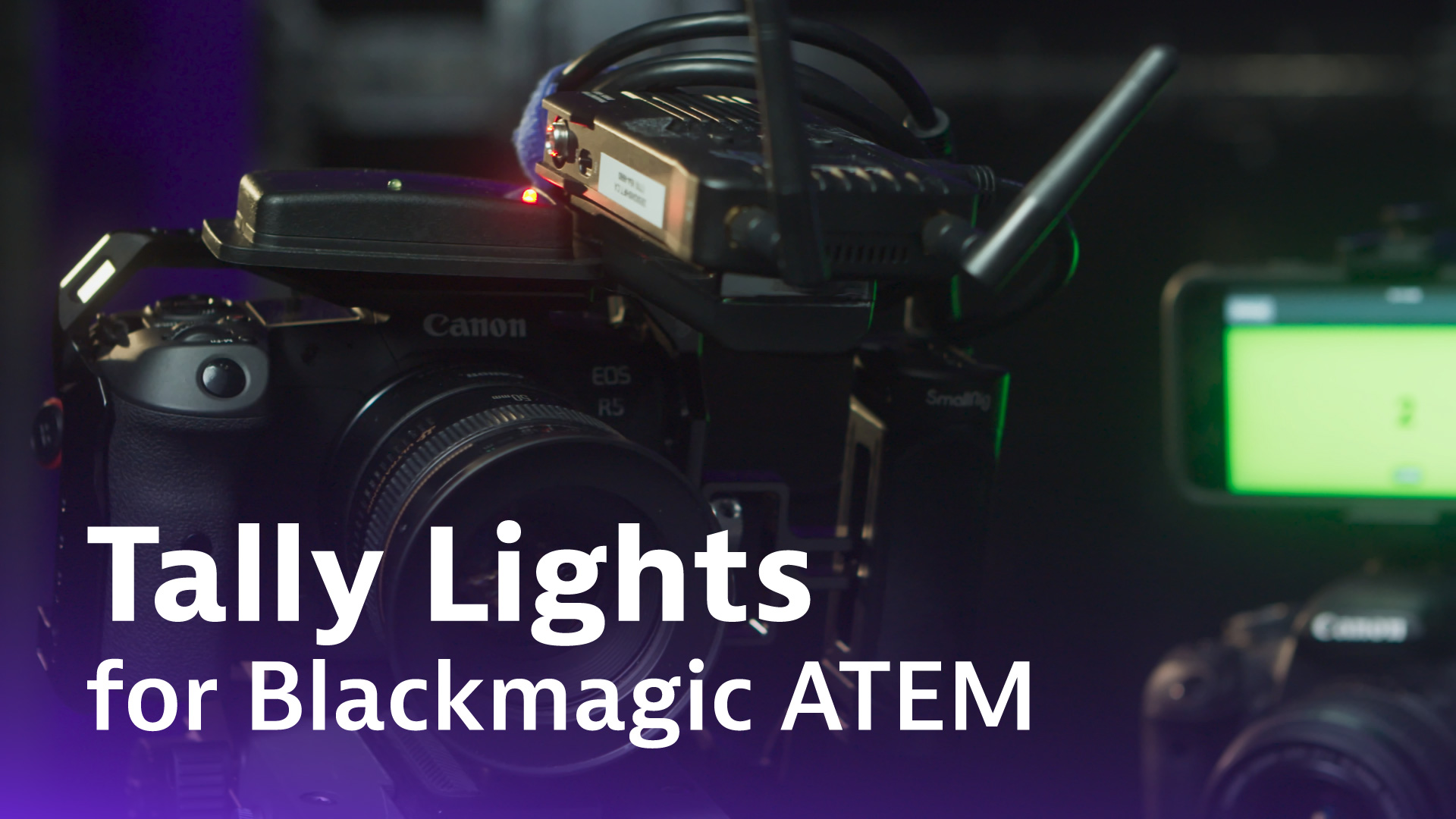 ATEM Tally - Wireless Tally Lights for Blackmagic ATEM - Designshift